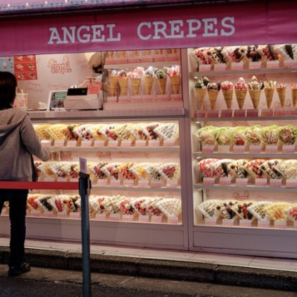 Toko Crepes Paling Enak di Harajuku