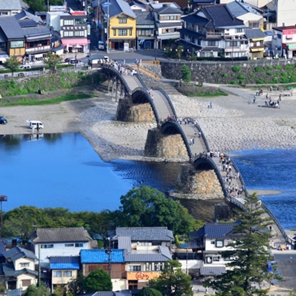 Kintai Bridge Yamaguchi - Info Wisata dan Liburan di Jepang
