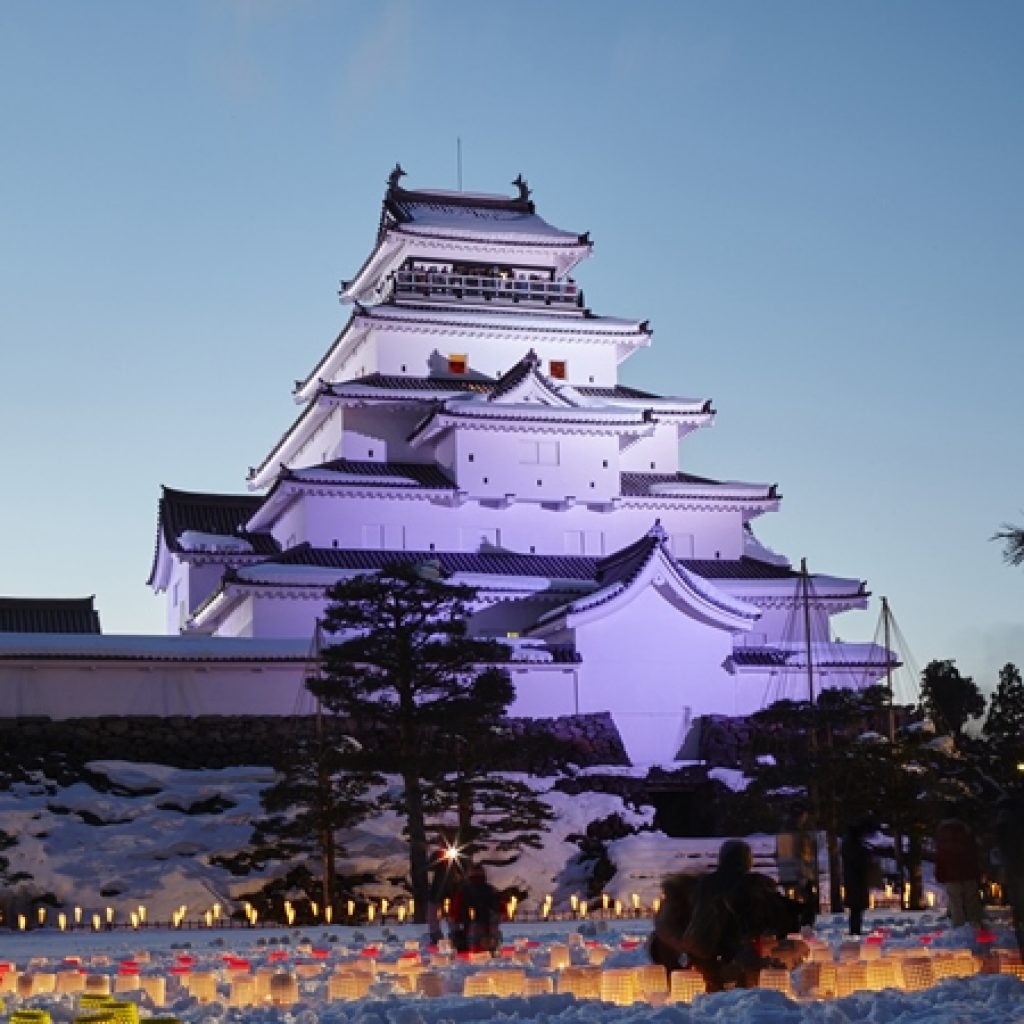 Tsuruga Castle Aizu Wakamatsu - Info Wisata dan Liburan di Jepang
