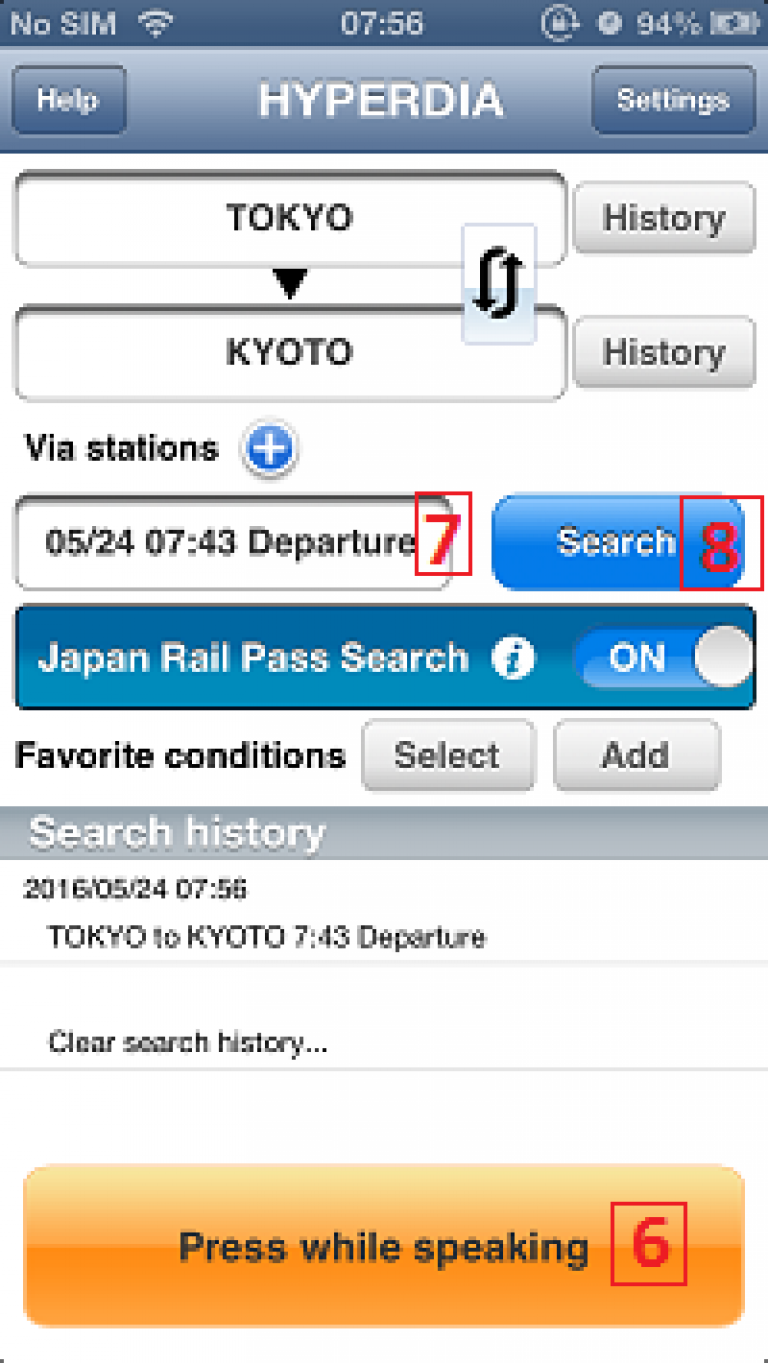 Menggunakan Hyperdia - Info Liburan dan Wisata di Jepang